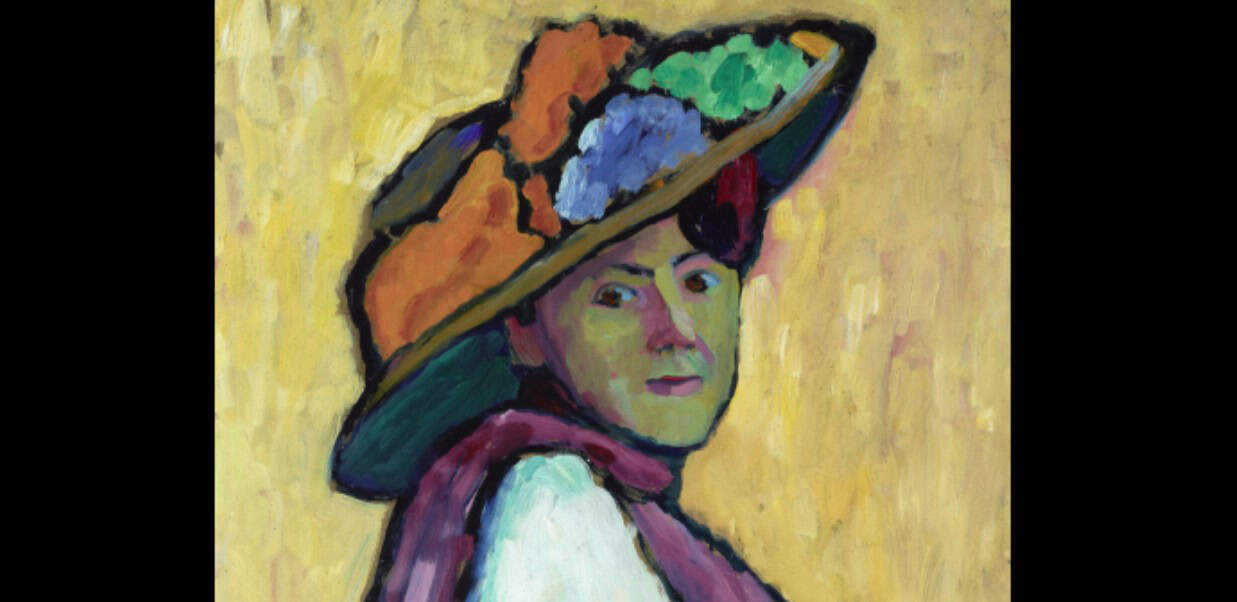 Du matériel en art, Gabriele Münter